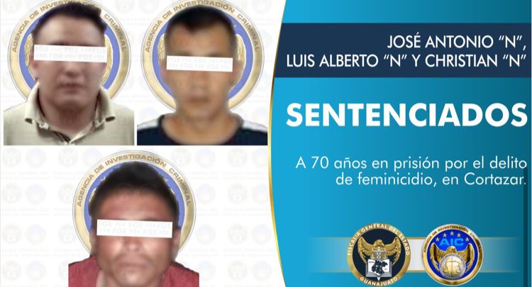 José Antonio N Luis Alberto N Y Christian N Sentenciados A 70