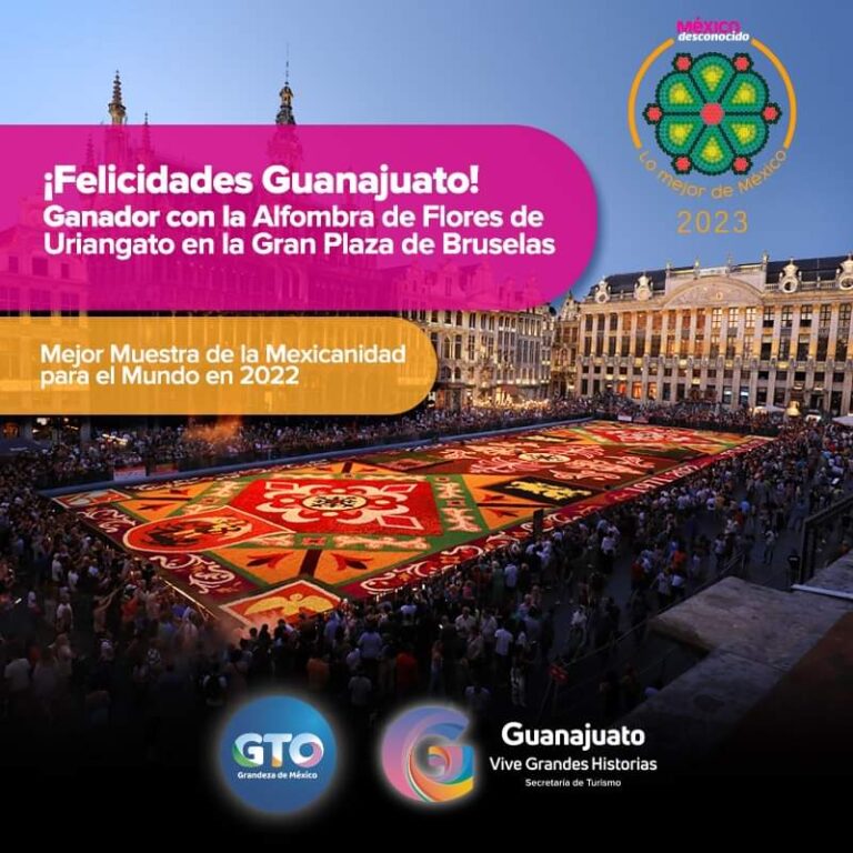 Alfombra de Flores de URIANGATO, es la mejor muestra de Mexicanidad ...